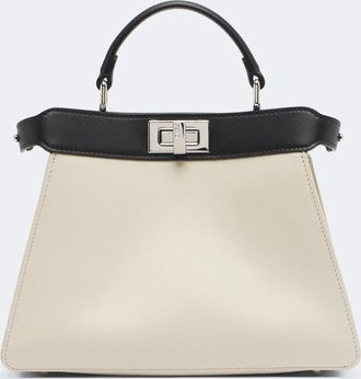 Fendi Henkeltasche Peekaboo ISeeU Small aus Leder