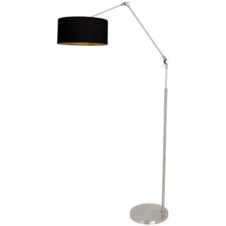 Steinhauer Steinhauer - stehlampe - Prestige Chic - stahl - leinen metall