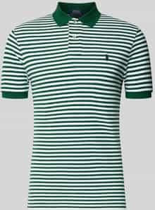 Polo Ralph Lauren Slim Fit Poloshirt aus reiner Baumwolle Modell YD MESH STRIPE POLO