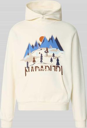 Napapijri Hoodie mit Label-Print