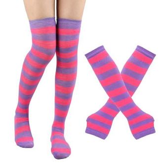 Generic Lot de chaussettes pour femme Taille 47 Cadeau fantaisie Chaussettes ray&eacute;es Gants Hauts Chaussettes Halloween Chaussettes Chaussettes Chaussettes Croc