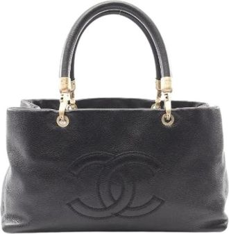 Chanel Pre-owned Cuir sacs-chanel - Femme - Pre-owned - Noir - Taille: ONE Size