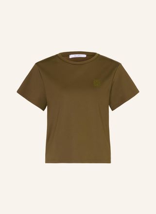 Max Mara T-Shirt Quagga gruen