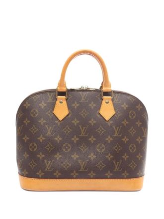 Louis Vuitton sac à main Alma PM pre-owned (1996) - Marron