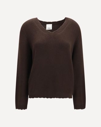 Allude V neck Sweater Female M