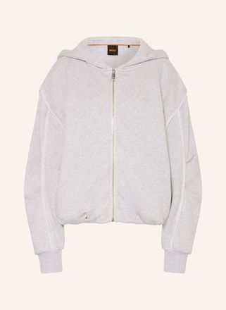 HUGO BOSS Sweatjacke Elendy grau