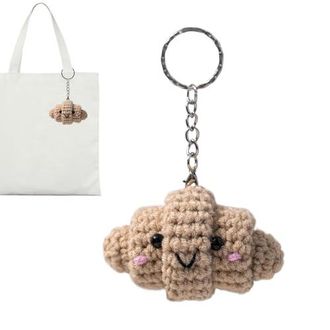 Generico Pendentif pour sac &agrave; - Porte-cl&eacute;s dr&ocirc;le avec, accessoire &agrave; th&egrave;me alimentaire mignon | Adorable d&eacute;coration pour maison, salon, chambre, studio, sac &agrave; d