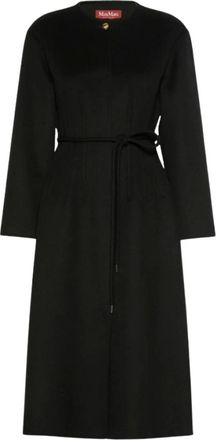 Max Mara Femme, Manteaux, Noir, Taille: 34 FR Fiacre Coat