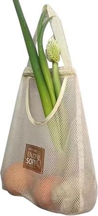 Generico Sac fourre-tout en maille - Grand sac en filet respirant réutilisable | Paniers de maison, conteneurs pour voyage, shopping, fourrage, agriculteurs, é