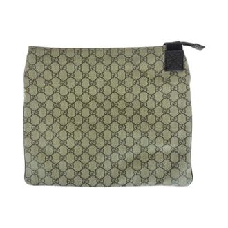 Gucci Sac &agrave; bandouli&egrave;re Pre-owned GG Supreme en cuir - Homme - Pre-owned - Beige - Taille: ONE Size