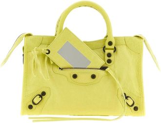 Balenciaga Klassische City Handtasche - - Bags - Damen - Gelb - ONE SIZE