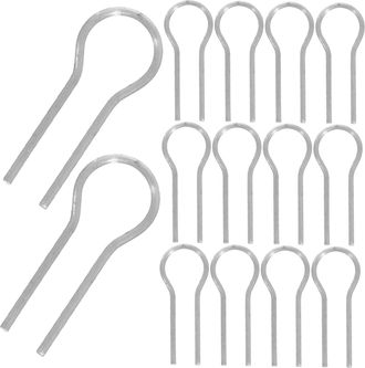 OSALADI 100stücke R-förmige Hochtemperaturbeständige Töpfernadeln Aus Wolframdraht Präzisions Keramik Anhänger Nadeln Für DIY Schmuckherstellung Und Brennofen
