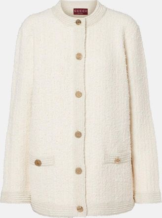 Gucci Cardigan aus Boucl&eacute;
