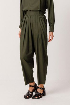 SKFK Damen vegan Hose Amatza Gr&uuml;n