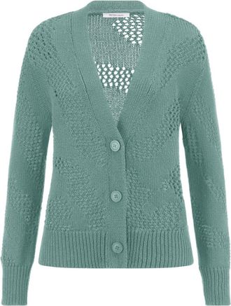 Peter Hahn Strickjacke Peter Hahn gr&uuml;n