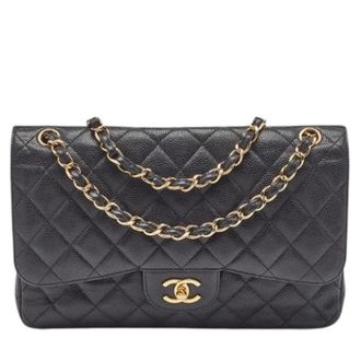 Chanel Sac bandouli&egrave;re Vintage Pre-owned - Femme - Pre-owned - Noir - Taille: ONE Size