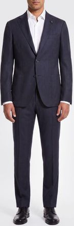 Lardini Anzug Herren Farbe Blau