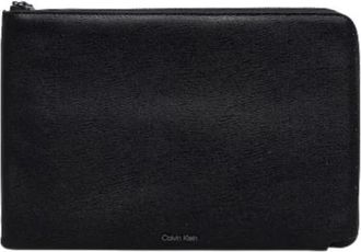 Calvin Klein Homme, Sacs, Noir, Taille: ONE Size Petite pochette zipp&eacute;e