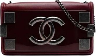 Chanel Sac bandouli&egrave;re vintage doccasion - Femme - Pre-owned - Rouge - Taille: ONE Size