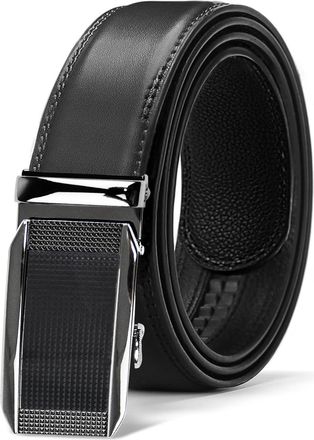 Glamexx24 G&uuml;rtel Herren Automatikschlie&szlig;e g&uuml;rtel: Breit 35mm, L&auml;nge 115cm-170cm Business G&uuml;rtel f&uuml;r M&auml;nner mit Ratsche, G&uuml;rtel Ohne L&ouml;cher Gr&ouml;&szlig;e Einstellbar