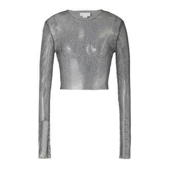 Genny Top - - Tops - Damen - Schwarzk - S