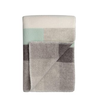 Roros Tweed Mikkel - Wolldecke aus norwegischer Lammwolle - Design von Kristine Five Melv&aelig;r - Deckenma&szlig;e: 135 x 200 cm