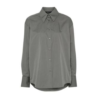 Fabiana Filippi Femme, Blouses et Chemises, Gris, Taille: 38 FR Chemises