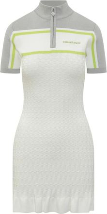 Casablanca Femme, Robes, Blanc, Taille: 40 FR Tennis Polo Dress