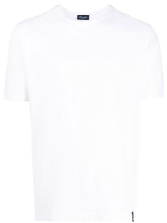 Drumohr t-shirt à encolure ronde - Blanc