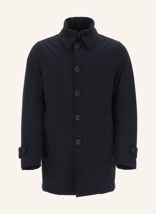 Herno Herno Daunenmantel Mit Herausnehmbarer Blende blau