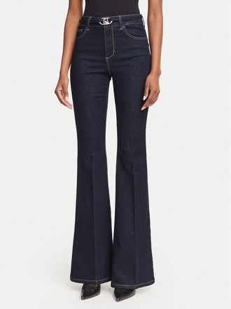 Liu Jo Jeans UF6087 D0264 Dunkelblau Bootcut Fit