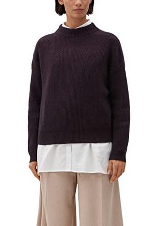 s.Oliver Black Label Womens 2118295 Pull en Tricot Violet Taille S