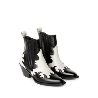 Saison 1865 Bottines santiag en cuir COCO