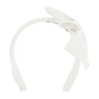 Maison Michel Femme, Accessoires, Blanc, Taille: ONE Size Beth Headband