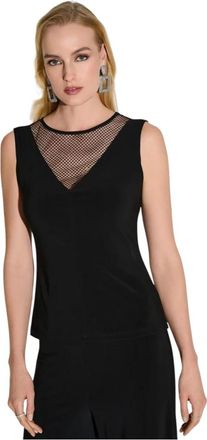 Joseph Ribkoff Femme, Tops, Noir, Taille: 48 FR top e canotte Poliestere