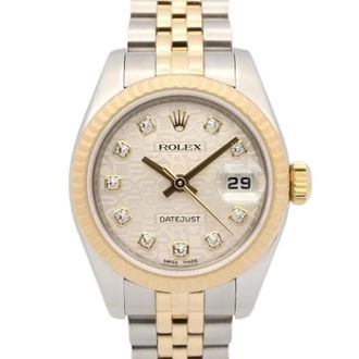 Rolex Montre Datejust Vintage Pre-owned - Femme - Pre-owned - Jaune - Taille: ONE Size