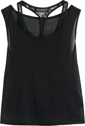 Our Legacy Femme, Tops, Noir, Taille: 36 FR Swim Tank