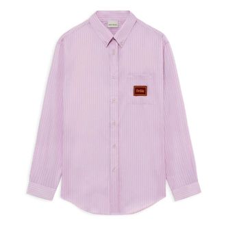 Dr&ocirc;le de Monsieur Langarmhemd - - Shirts - Herren - Lila - L