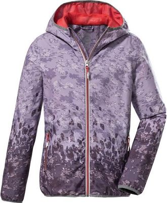 Killtec Kinder Funktionsjacke mit Kapuze, packbar KOS 165 GRLS JCKT