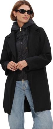 Beaumont Amsterdam Elvira Mantel - - Coats - Damen - Schwarzk - XL