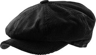 Classic Italy Casquette Gavroche Homme ou Femme Classic Marsigliese Velours - Taille 57 cm - Noir