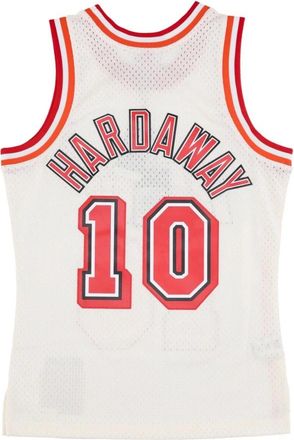 Mitchell & Ness Herren-Basketball-Tanktop Nba Off White Teamfarbe Swingman-Trikot Hardwood Classics 1996 Nr. 10 Tim Hardaway Miahea Off White - - Sport - Herren - Meh