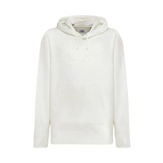 C.P. Company Hoodie - - Sweatshirts & Hoodies - Herren - Wei&szlig; - XS
