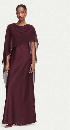 Rinascimento Rinascimento Abendkleid CFC0130576003 Dunkelrot Regular Fit