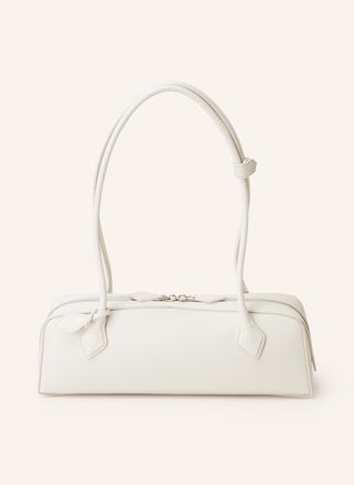 Alaia Ala&iuml;a Schultertasche Le Teckel Medium weiss