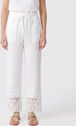 Semicouture Pantalon Femme couleur Blanc