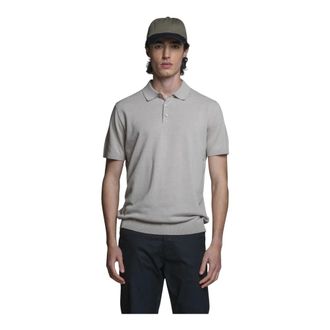 IMPURE Impure, Homme, Tops, Beige, Taille: XL Polo Tricot Manches Courtes