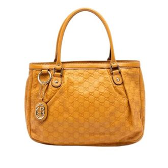 Gucci Sac cabas Pre-owned - Femme - Pre-owned - Jaune - Taille: ONE Size