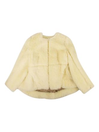 Marni Geb&uuml;rstete Jacke - Gelb