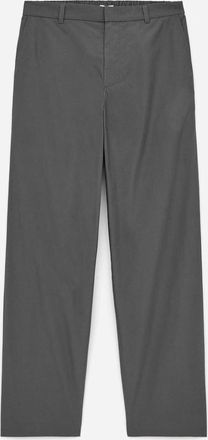 Arket Popeline-Hose -Grau